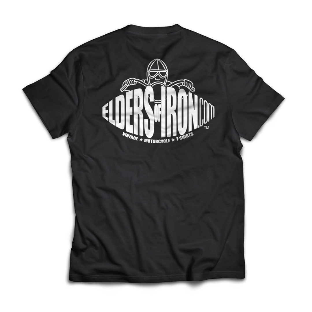 The OG Elders of Iron® Motorcycle T-Shirt | Twisty Rider The OG Elders of Iron® Motorcycle T-Shirt | Twisty Rider